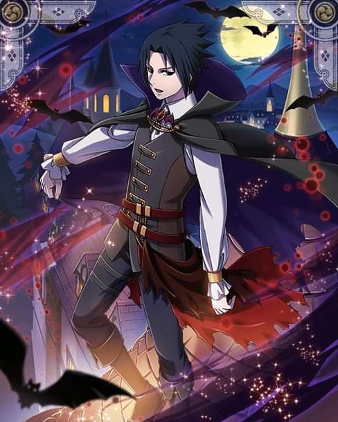 Sasuke As A Vampire