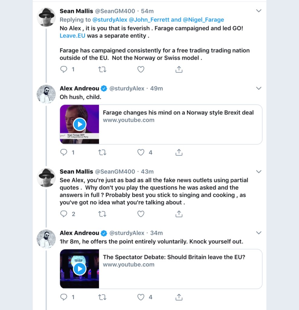 Alex Andreou On Twitter Was It Something I Said Seangm400…