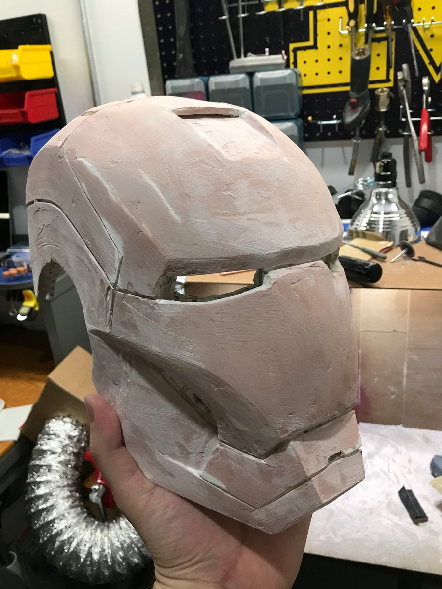 Pepakura Helmet Iron Man