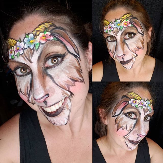 Goat Face Paint