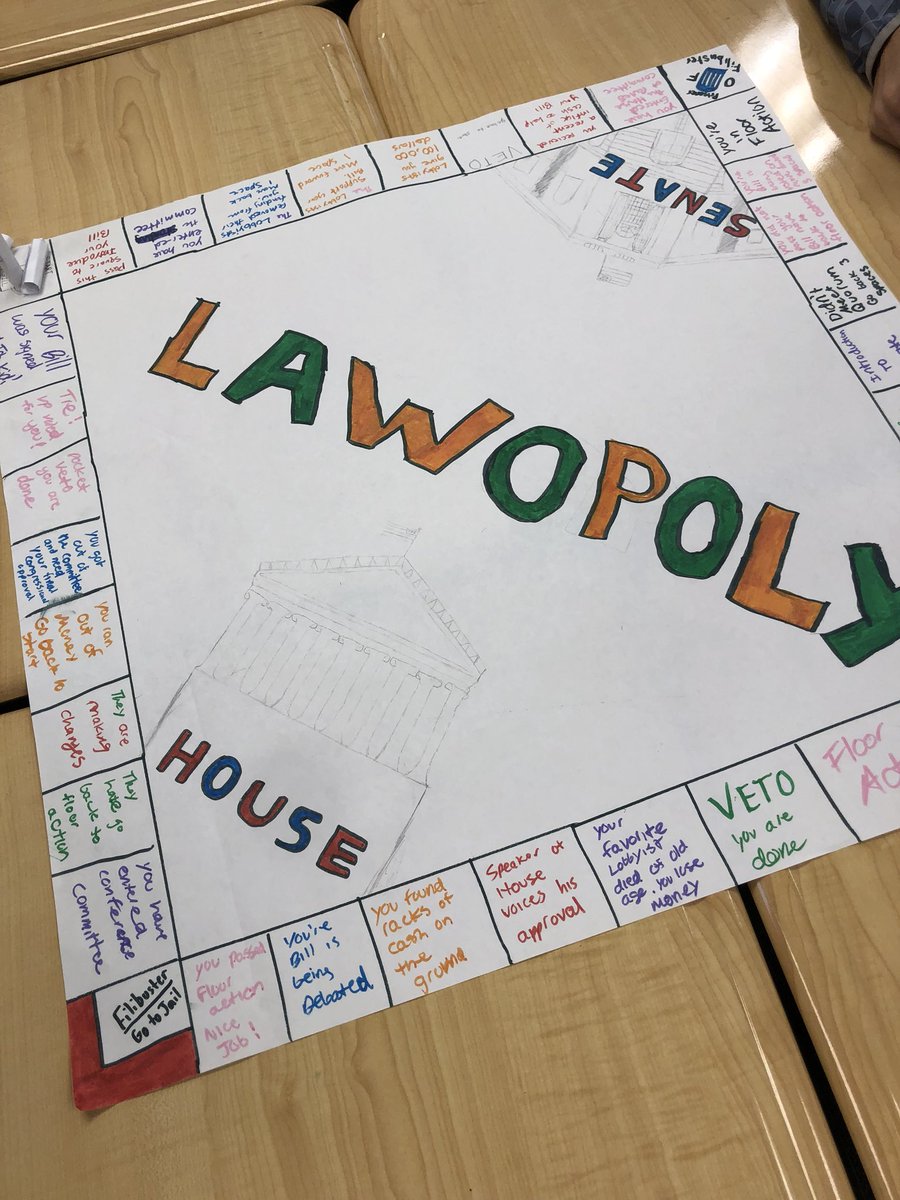How A Bill Becomes A Law Board Game