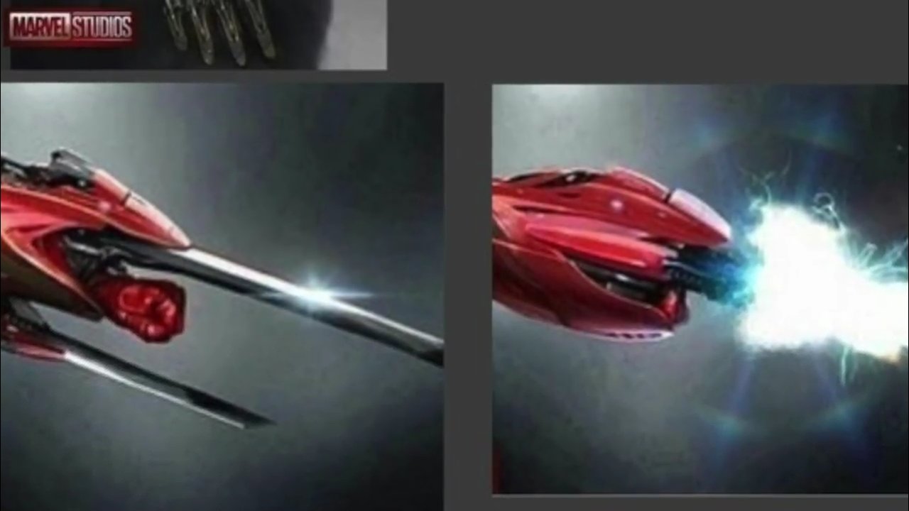Iron Man Concept Art Weapons