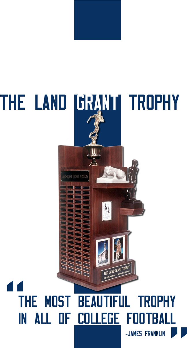 Land Grant Trophy Lock Screen: "The most beautiful trophy in all of ...