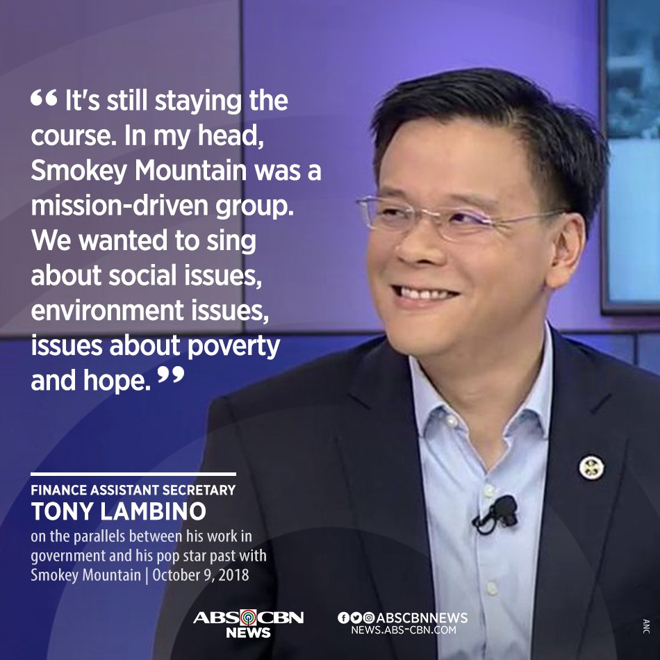 Finance Assistant Secretary Tony Lambino draws parallelism between his poverty-fighting crusade ...