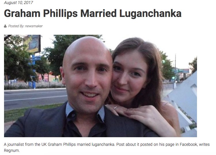 Graham Phillips Girlfriend