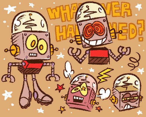 Whatever Happened To Robot Jones Art