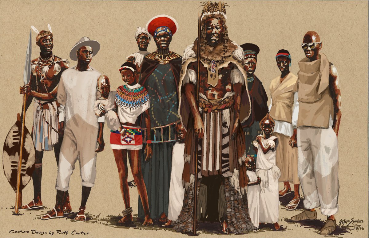 'The Golden Tribe is the most powerful tribe in Wakanda. They are the ...