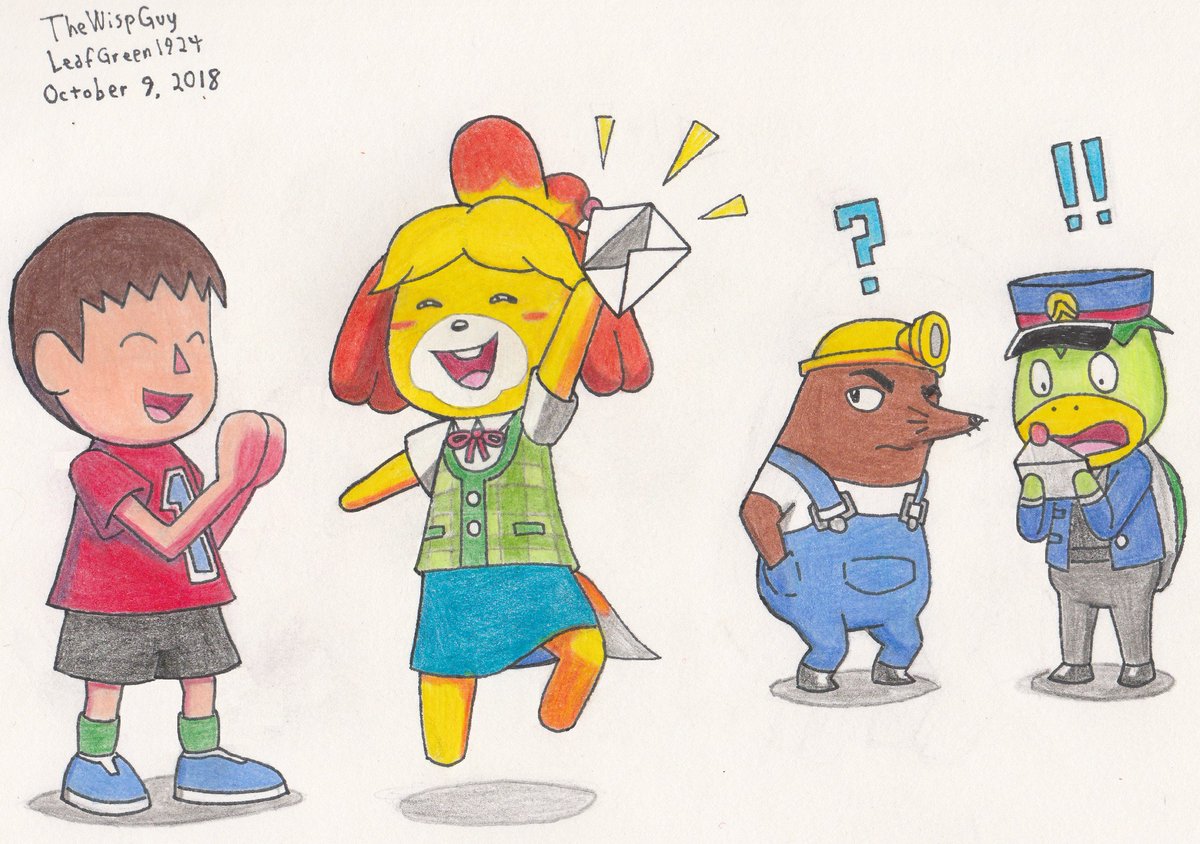 Animal Crossing Isabelle X Mayor