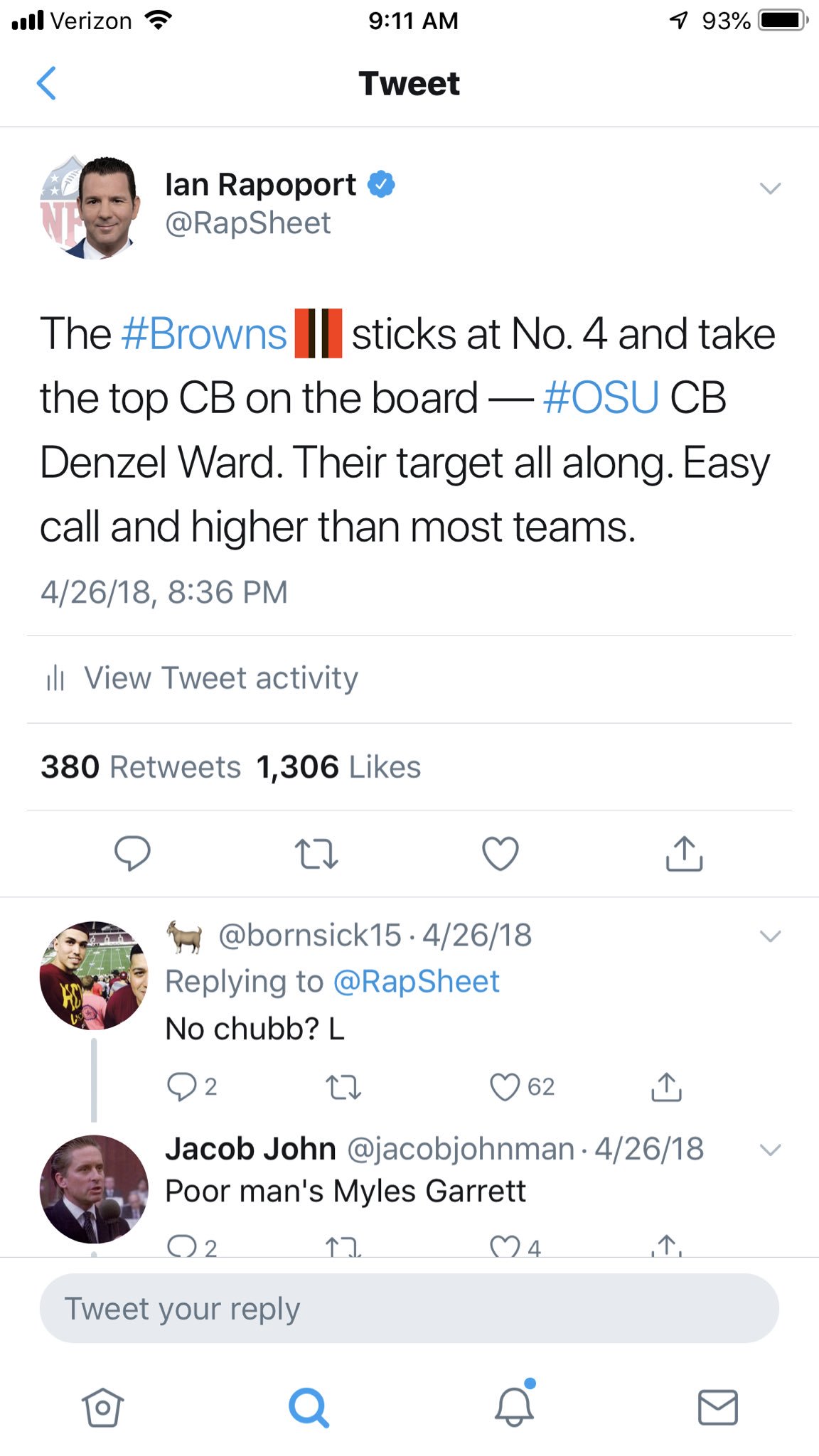 Ian Rapoport on Twitter: "@JoeBanner13 https://t.co/OmF9q1Orro" / Twitter