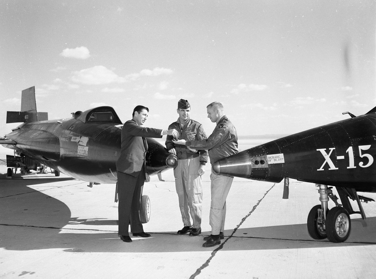 Neil Armstrong X 15 Pilot Test