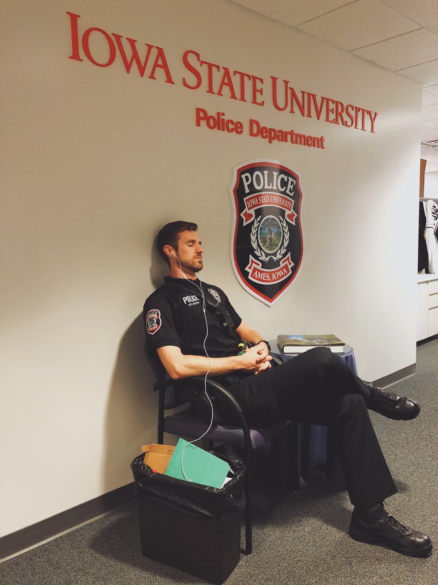 Iowa State police department getting ready for the Riot Bowl Saturday ...