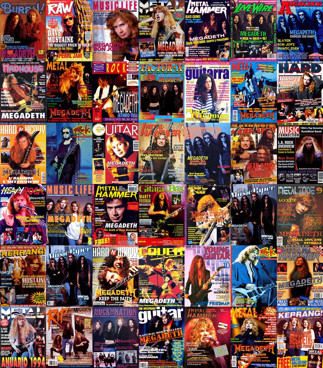74 best Twitter @megadeth images on Pholder | On this day in 1988, SO ...