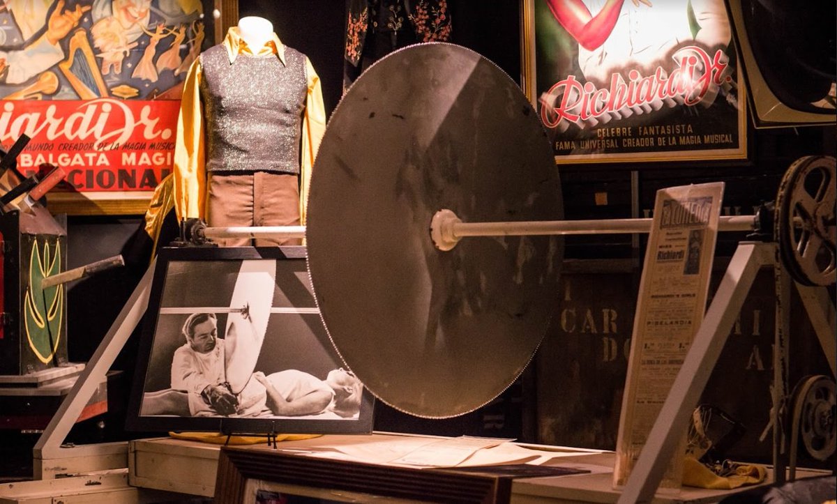 The buzz saw was richiardi’s version of sawing a woman. the saw blade ...