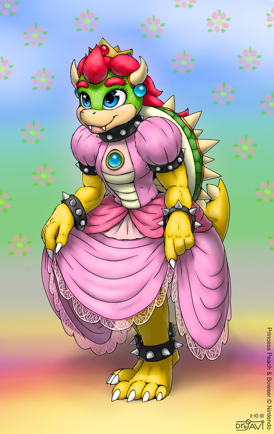 Bowser As A Girl