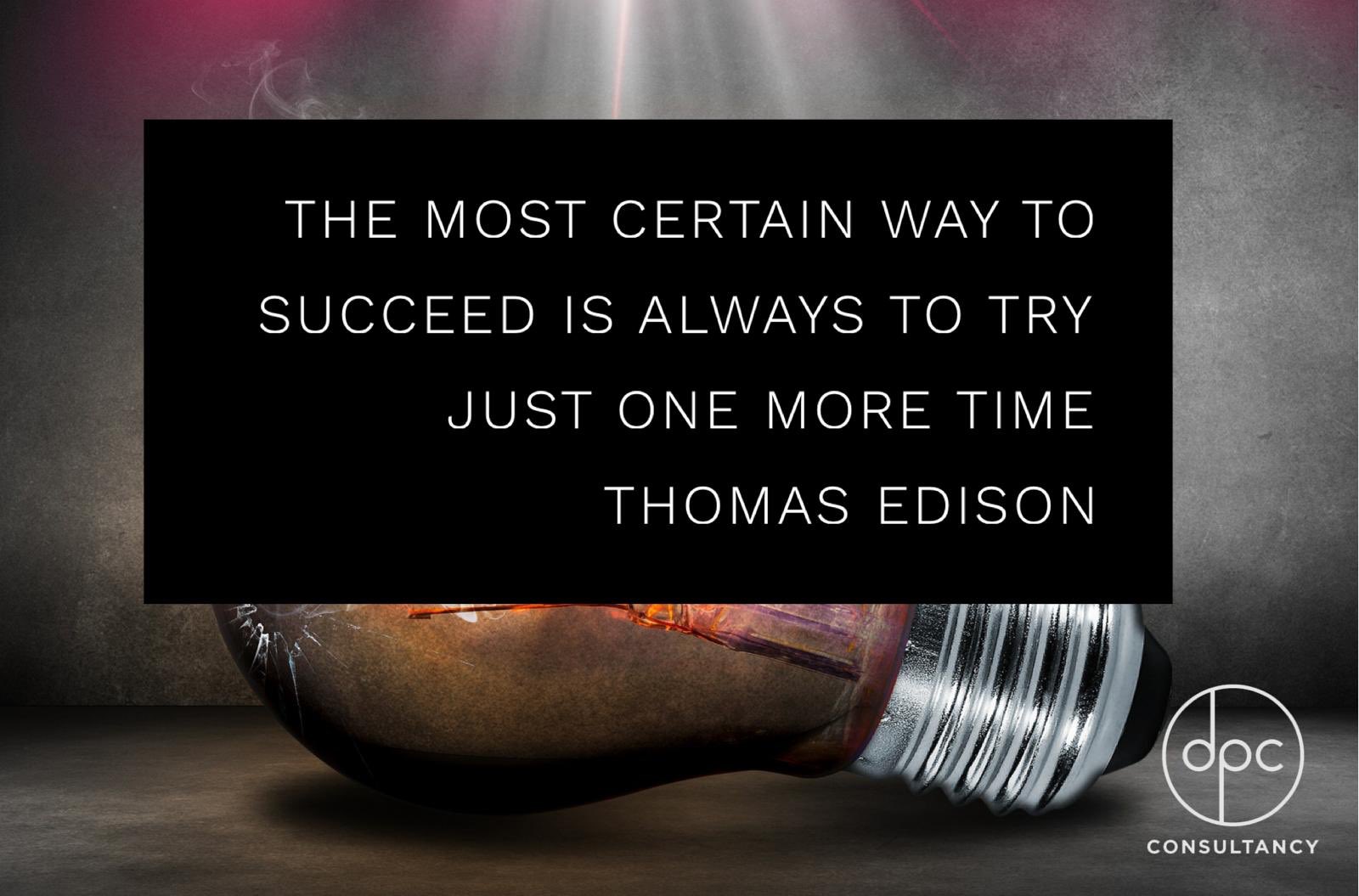 Thomas Edison Lightbulb Quote Thomas Edison Quote Christian Animated