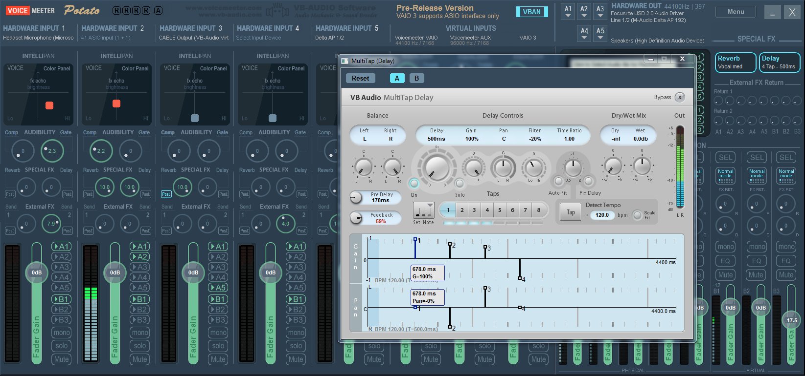 Voicemeeter Potato VB Audio VoiceMeeter Potato