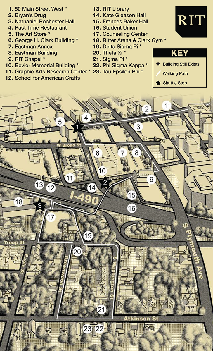 Rochester Institute Of Technology Campus Map – States Map Of The Us