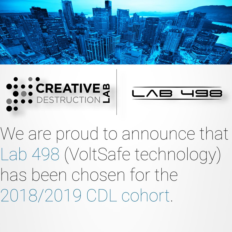 VoltSafe on Twitter: "We are proud to announce that we have been accepted into the prestigious ...