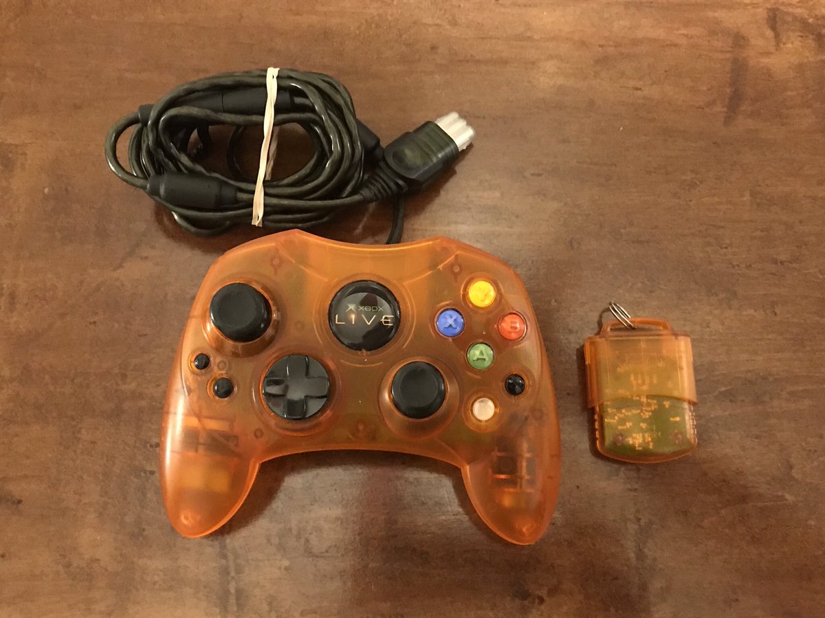 Orange Xbox 360 Controller