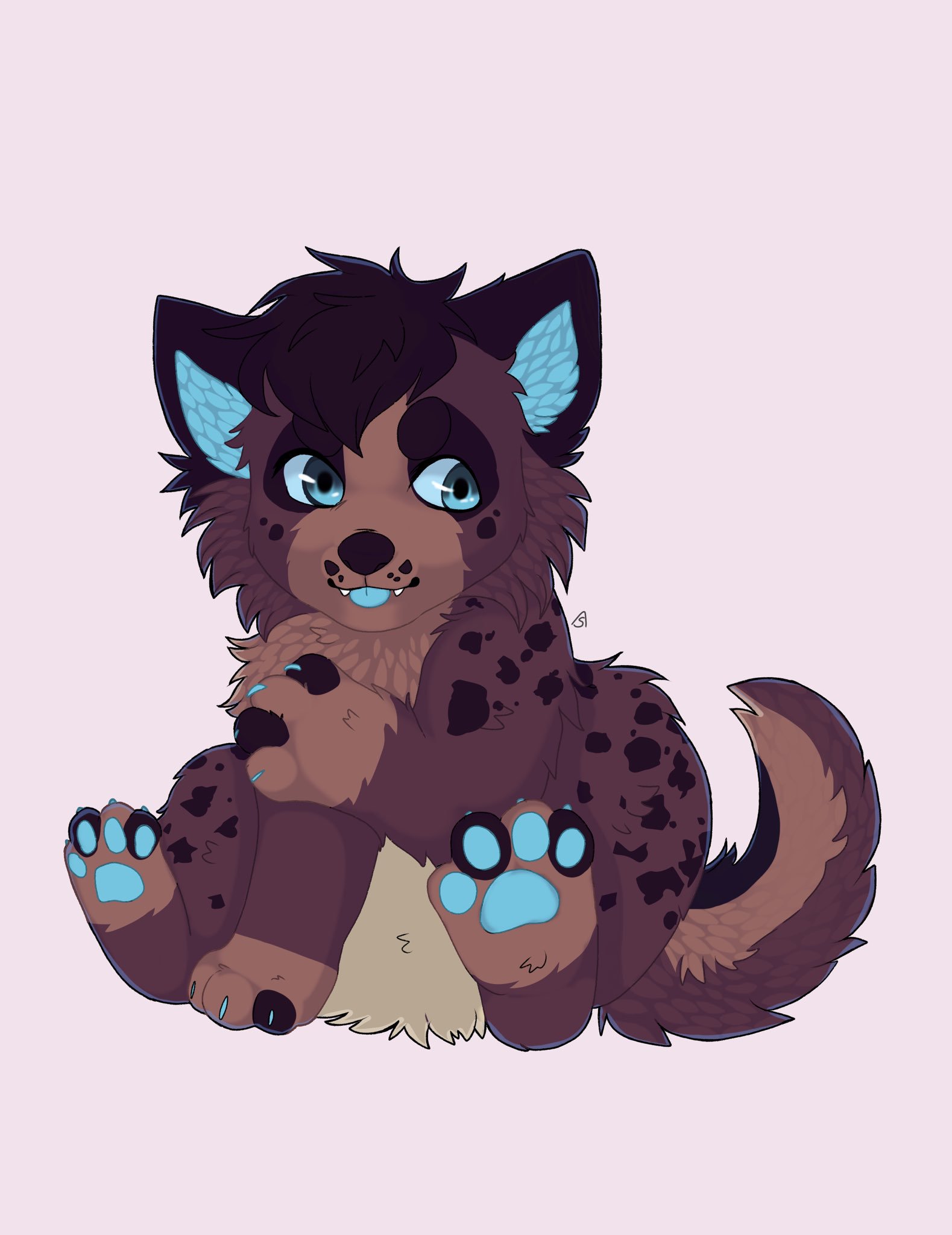 Chibi Wolf Pup