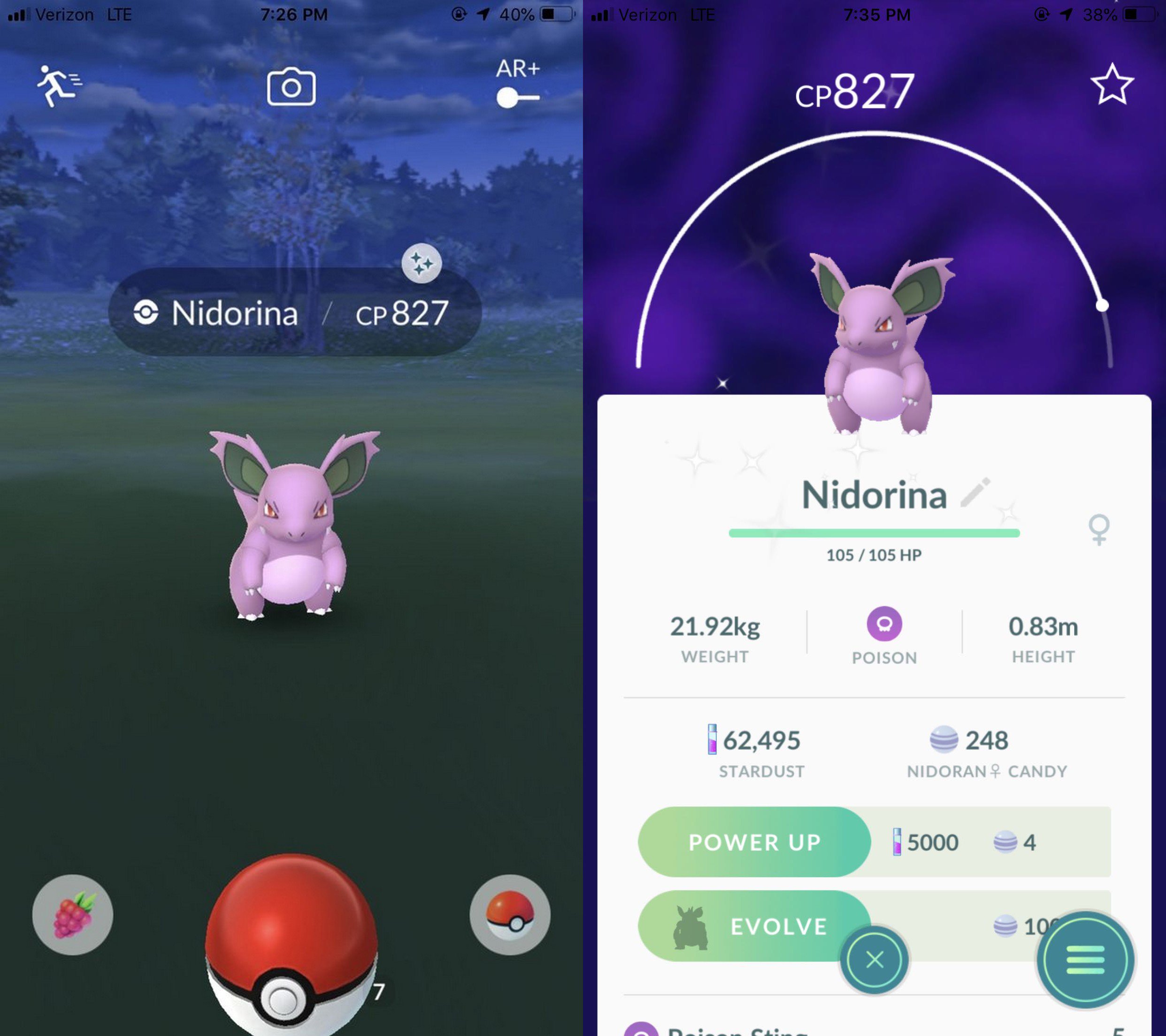 Shiny Nidorina Pixelmon