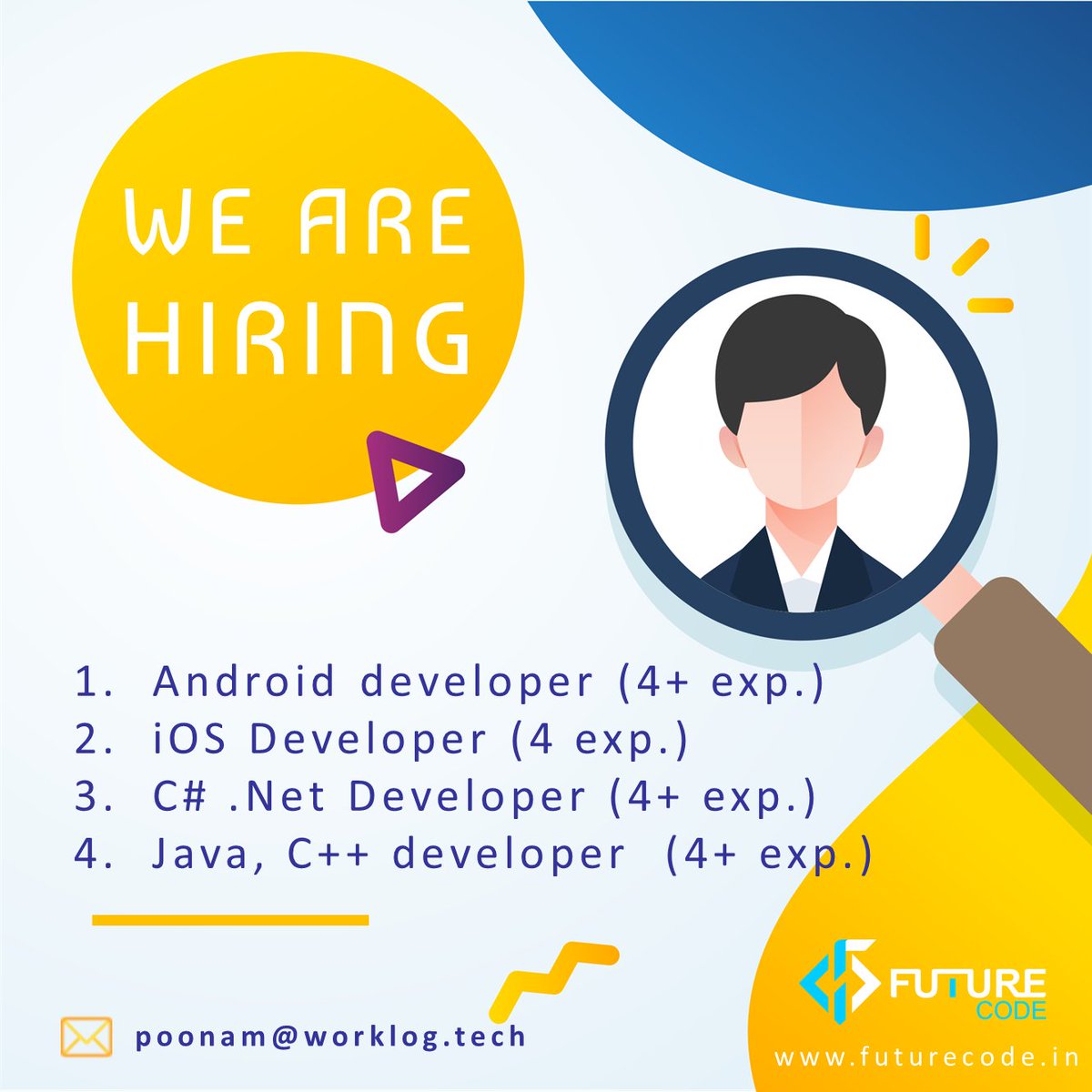 FuturecodeTech on Twitter: "WE ARE NOW HIRING FOLKS>> We're looking for team members with # ...