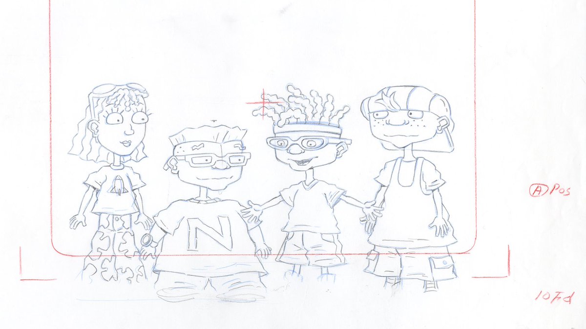 Rocket Power Twister Drawing