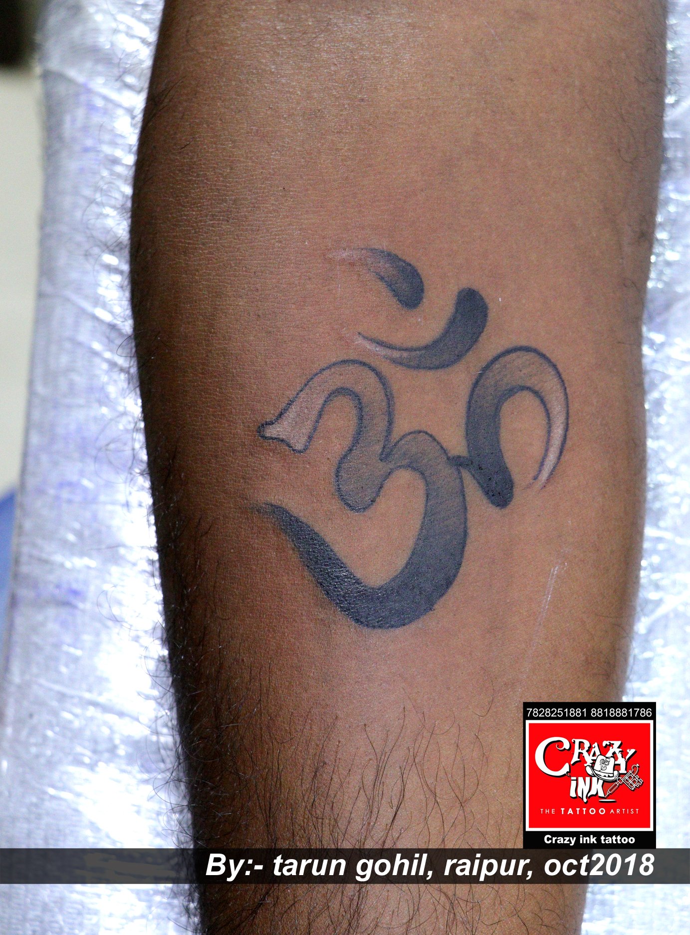 Om Symbol Tattoo Men
