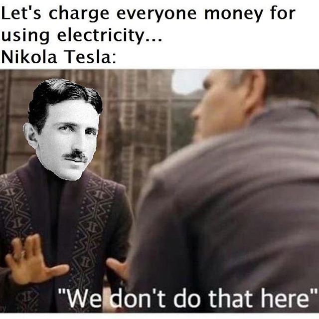 Nikola Tesla Meme