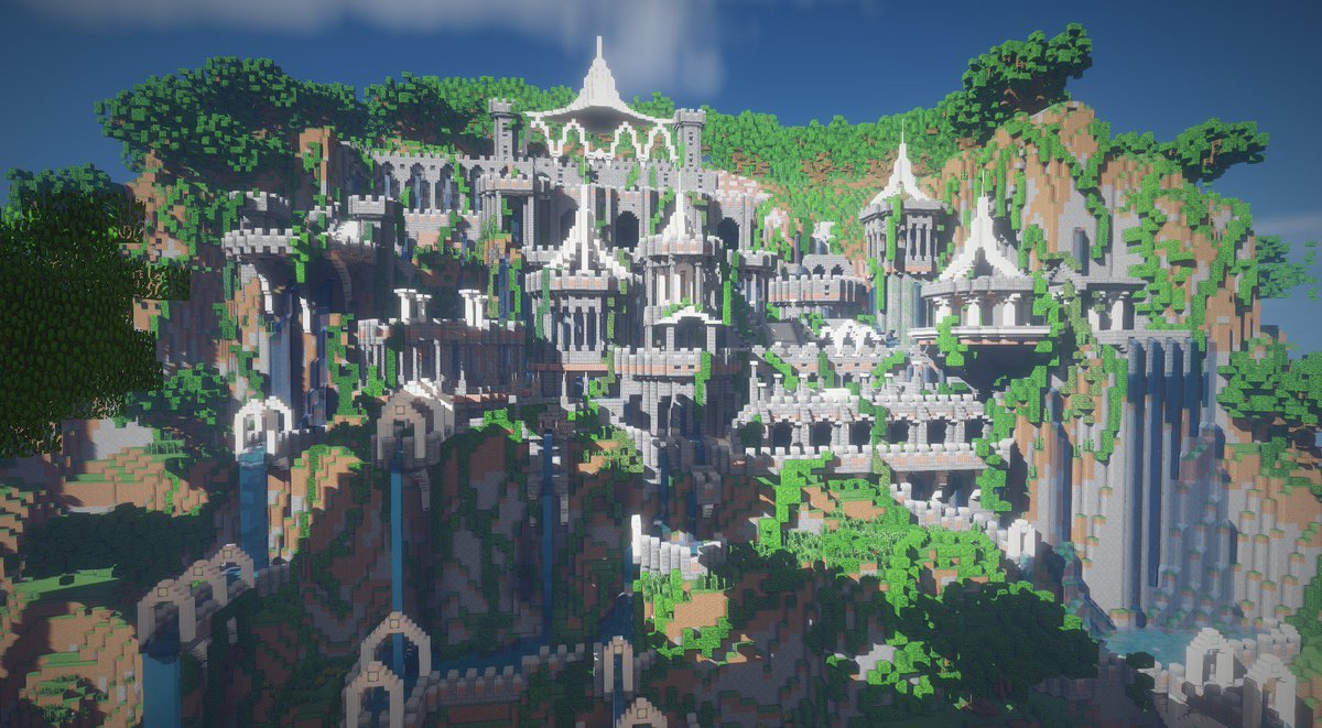 Overgrown City Minecraft