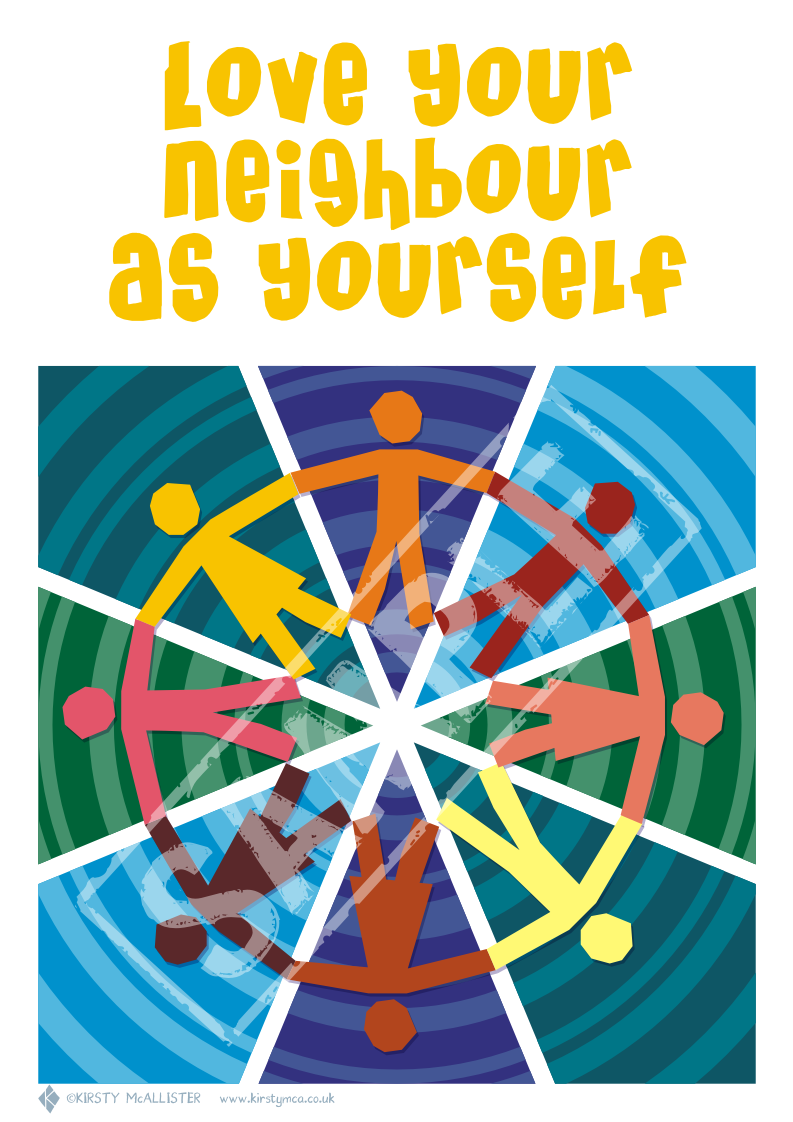 Love Your Neighbor As Yourself Clipart
