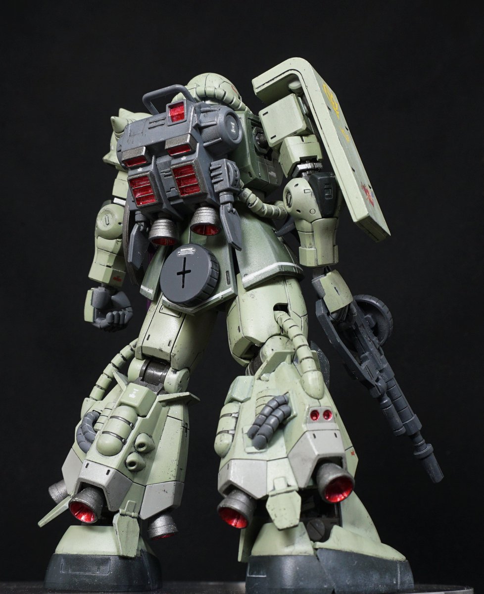 1/144 MS-06CK ZAKU HALF CANNON,MS-06-R-A1 ZAKUⅡ(Mass-produced colour ...