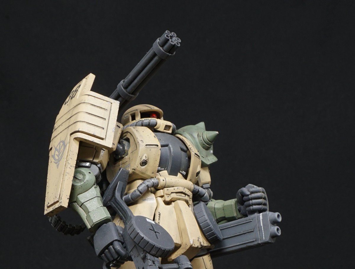 1/144 MS-06CK ZAKU HALF CANNON,MS-06-R-A1 ZAKUⅡ(Mass-produced colour ...