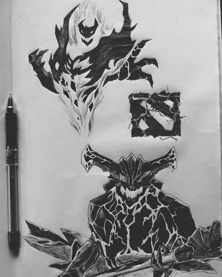 Dota Drawing