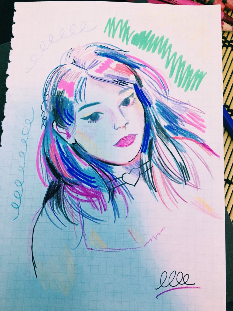 「some samples i did today! ? 」elleの漫画