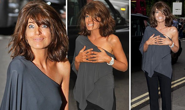 Claudia Winkleman Flashes Nipples In Awkward Wardrobe Malfunction