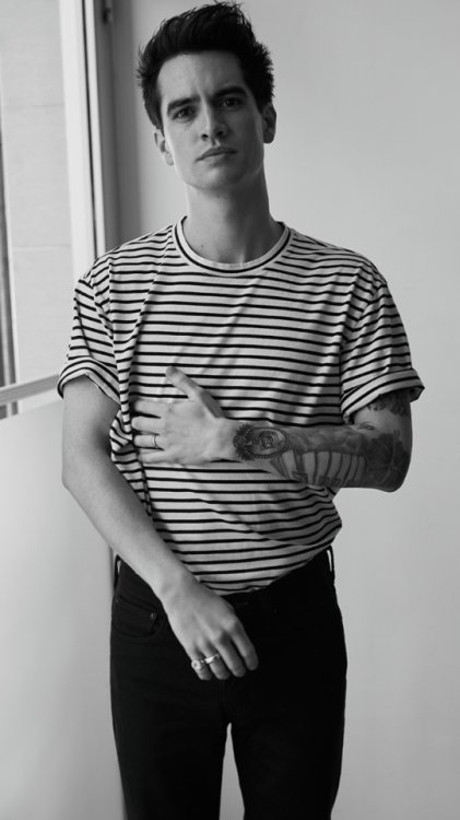 Brendon Urie Tumblr Black And White