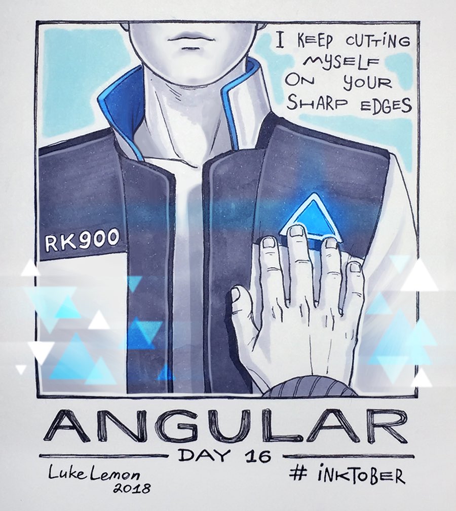 Reed900 Inktober 2018 - LukeLemon - Detroit: Become Human (Video Game ...