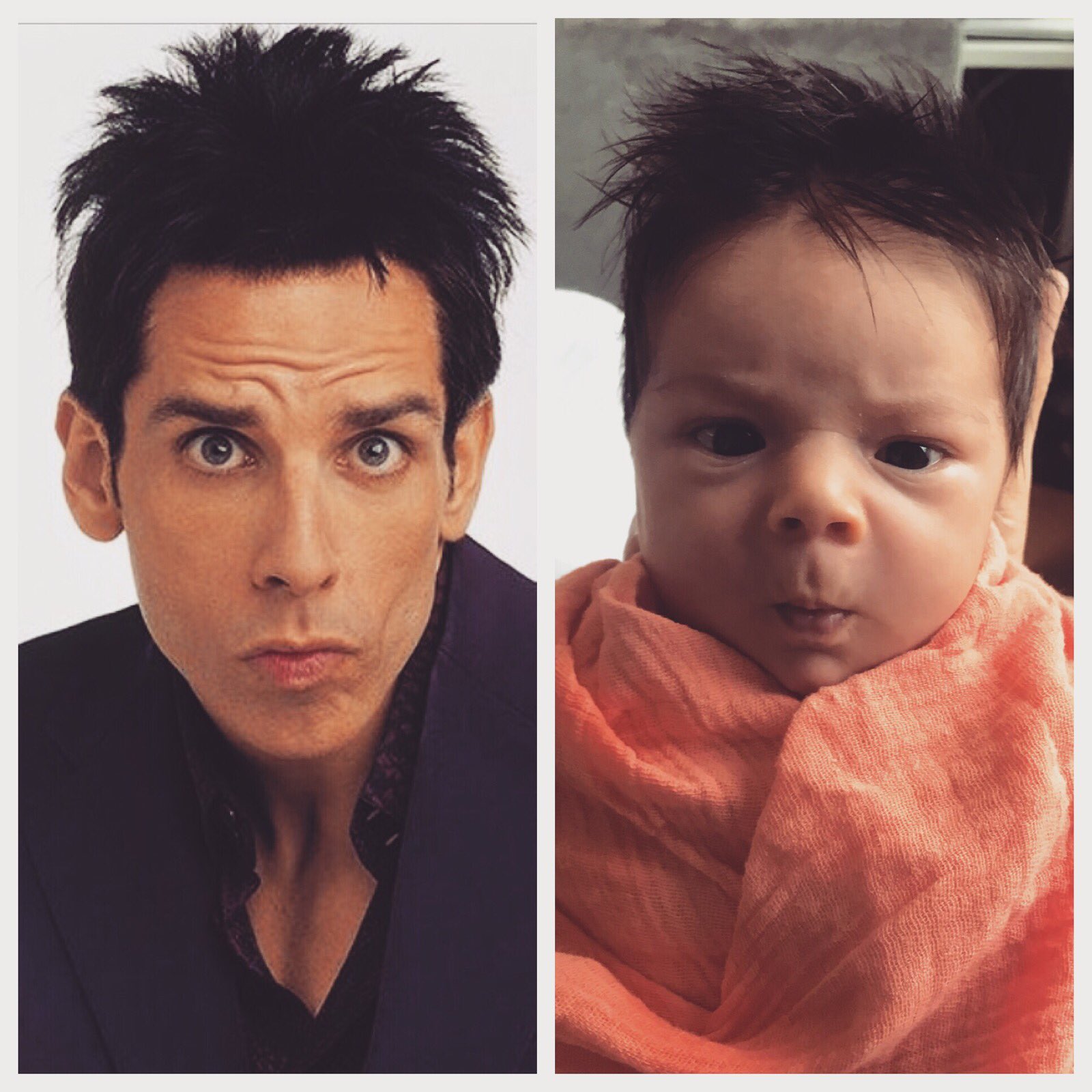 Blue Steel Zoolander Baby