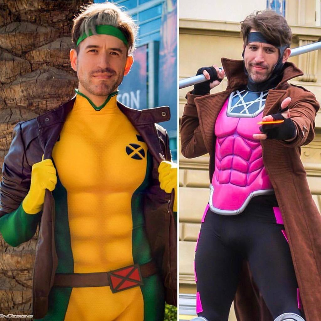 Rogue And Gambit X Men Cosplay