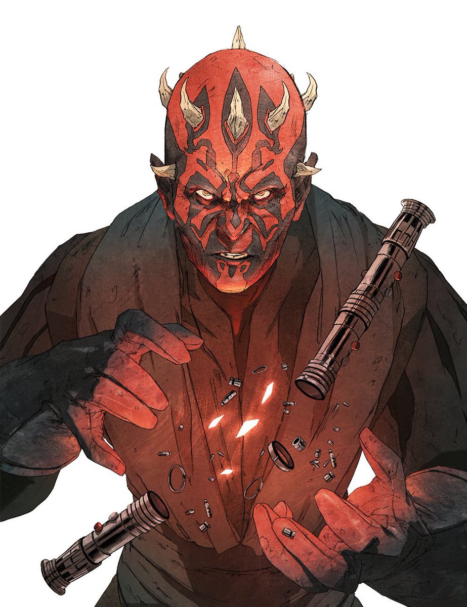 Darth Maul Comic Art