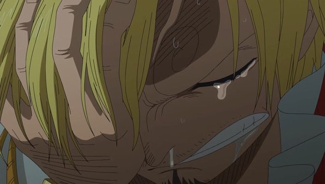 Sanji Crying Gif