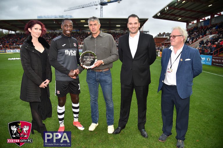 ? A special presentation was made before the match yesterday to present ...