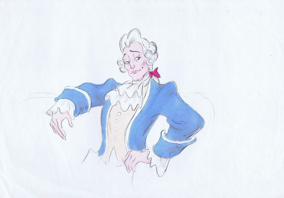 Beauty And The Beast Concept Art Gaston