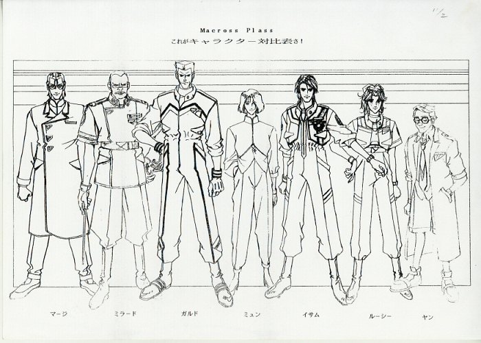 Macross Plus Characters