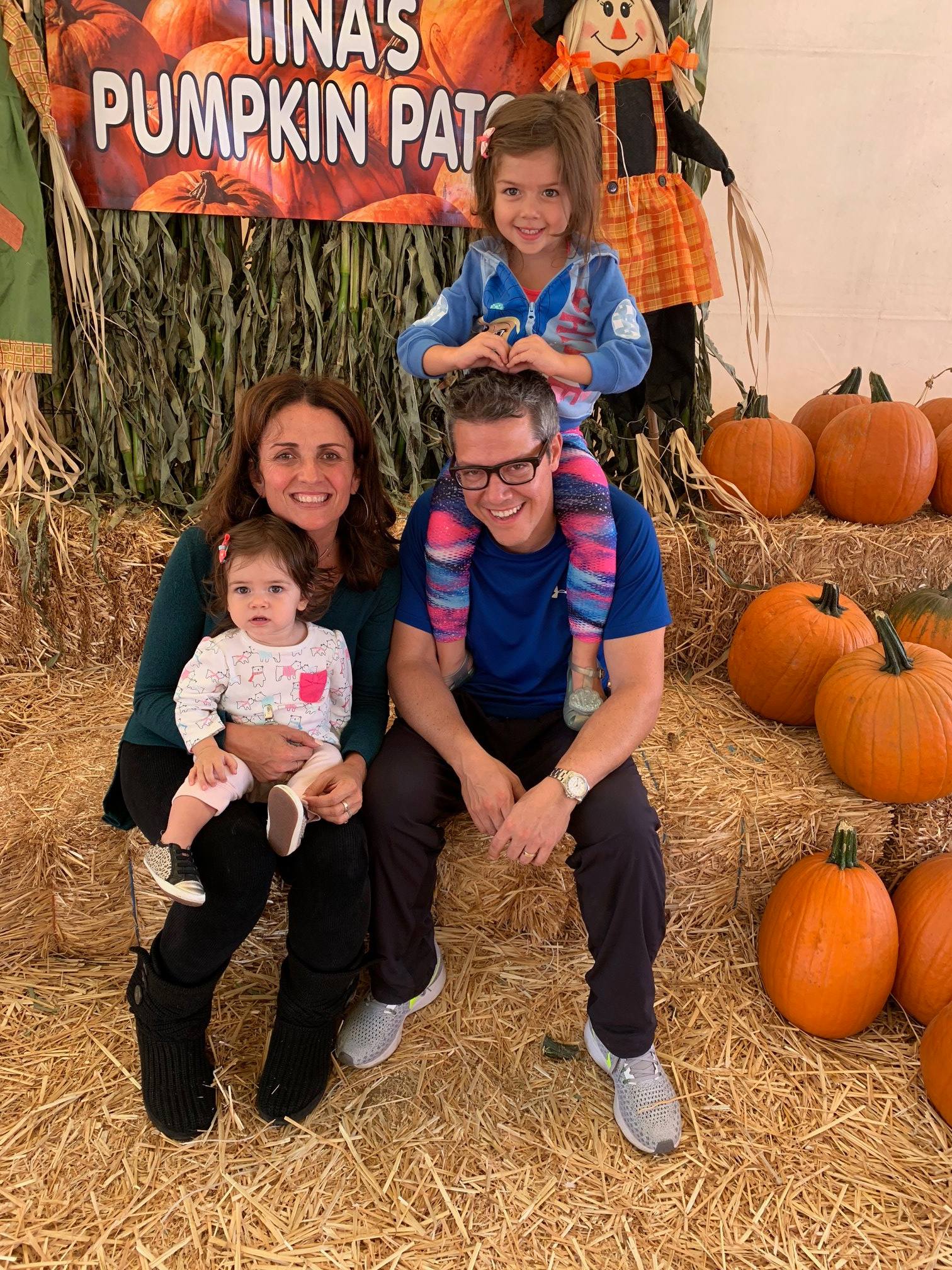 Jenni Pulos on Twitter: "Family fun at Tina’s Pumpkin Patch with this gourd-eous bunch. 🧡🍂🎃 # ...