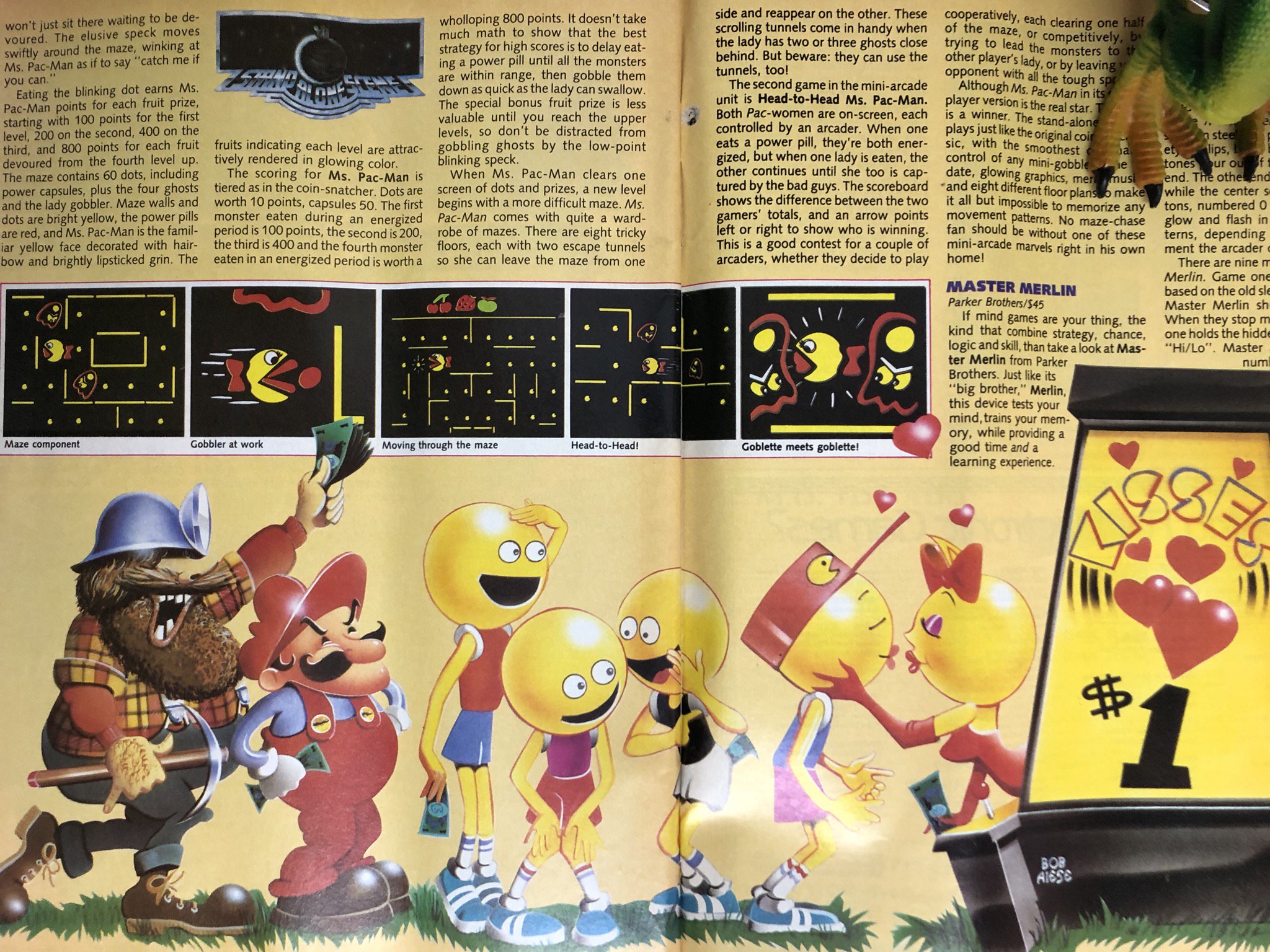 Mario Pac Man Computer