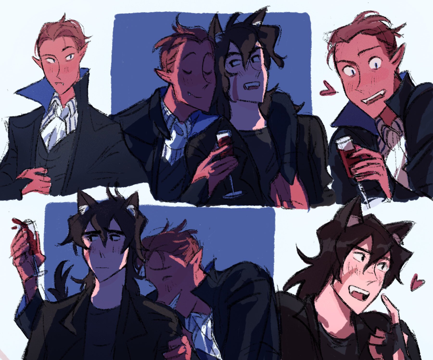 Anime Vampire And Werewolf