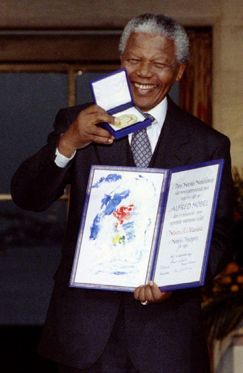 Nelson Mandela Nobel Peace Prize Medal