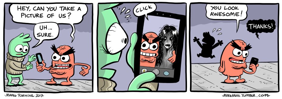 「Spooky Grumpy comics 」|Marko (Nerd and Jock comics)の漫画